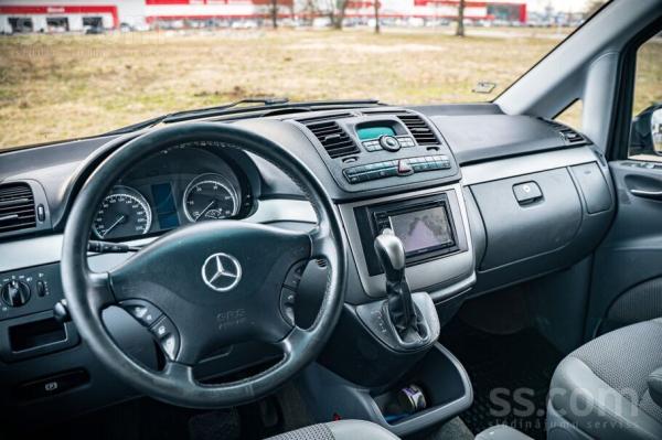 Melns Mercedes-Benz Viano 2009 Rīga, ar dzinēja tilpumu 3.00 L un nobraukumu 0 tūkst. km par 5990 €, foto 8 vietnē AUTOMOTO.COM.LV