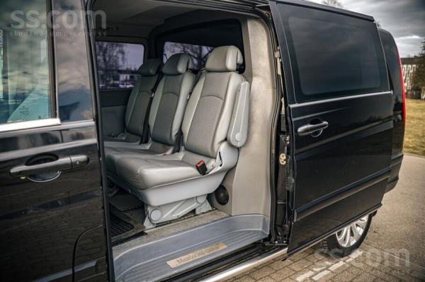 Melns Mercedes-Benz Viano 2009 Rīga, ar dzinēja tilpumu 3.00 L un nobraukumu 0 tūkst. km par 5990 €, foto 9 vietnē AUTOMOTO.COM.LV