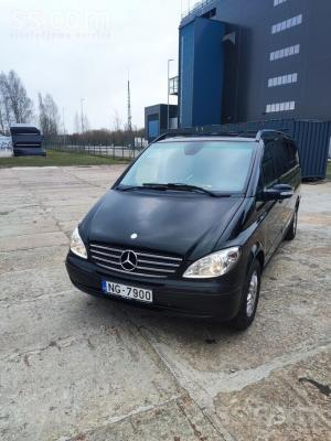 Melns Mercedes-Benz Viano 2009 Tukums, ar dzinēja tilpumu 2.10 L un nobraukumu 338 tūkst. km par 7900 €, foto  vietnē AUTOMOTO.COM.LV