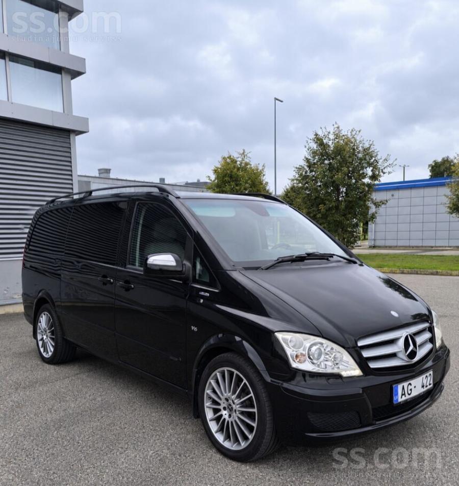 Melns Mercedes-Benz Viano 2010 Rīga, ar dzinēja tilpumu 3.00 L un nobraukumu 279 tūkst. km par 16500 €, foto 3 vietnē AUTOMOTO.COM.LV