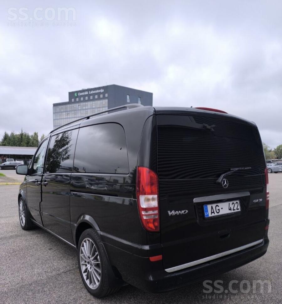 Melns Mercedes-Benz Viano 2010 Rīga, ar dzinēja tilpumu 3.00 L un nobraukumu 279 tūkst. km par 16500 €, foto 5 vietnē AUTOMOTO.COM.LV