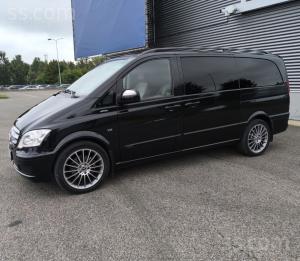 Melns Mercedes-Benz Viano 2010 Rīga, ar dzinēja tilpumu 3.00 L un nobraukumu 279 tūkst. km par 16500 €, foto 11 vietnē AUTOMOTO.COM.LV