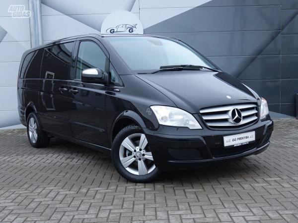 Black Mercedes-Benz Viano 2011 in Ramuciai, with an engine capacity of 2.10 L and mileage of 287 thousand km for 11950 €, photo 1 on AUTOMOTO.COM.LV