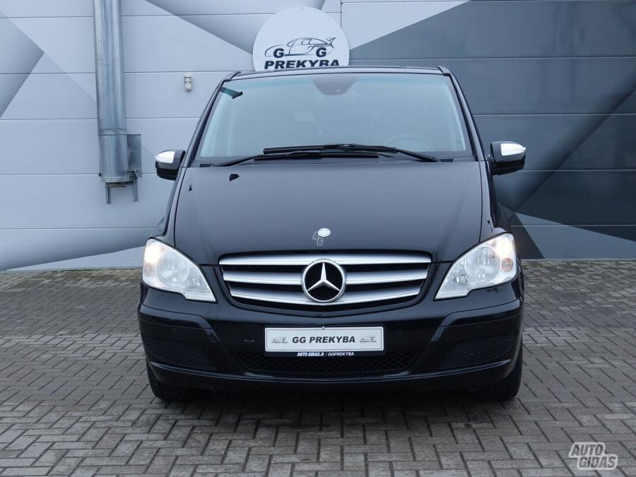 Black Mercedes-Benz Viano 2011 in Ramuciai, with an engine capacity of 2.10 L and mileage of 287 thousand km for 11950 €, photo 3 on AUTOMOTO.COM.LV