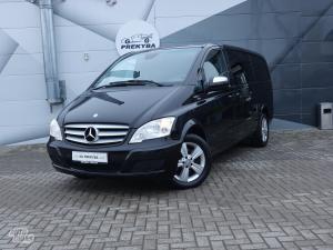 Black Mercedes-Benz Viano 2011 in Ramuciai, with an engine capacity of 2.10 L and mileage of 287 thousand km for 11950 €, photo 4 on AUTOMOTO.COM.LV