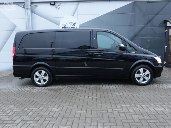 Black Mercedes-Benz Viano 2011 in Ramuciai, with an engine capacity of 2.10 L and mileage of 287 thousand km for 11950 €, photo 5 on AUTOMOTO.COM.LV