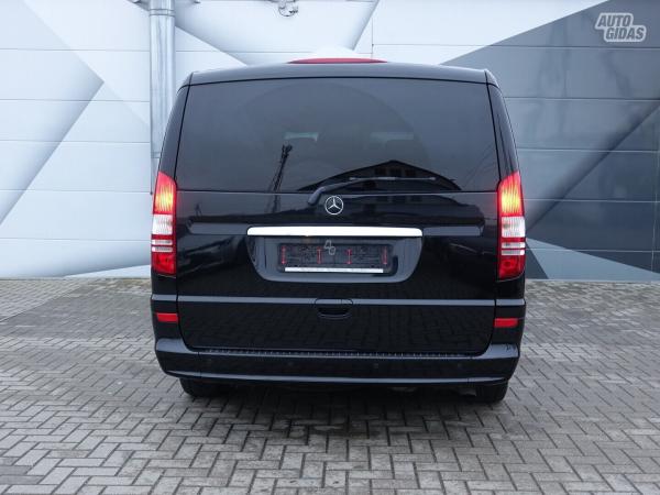 Black Mercedes-Benz Viano 2011 in Ramuciai, with an engine capacity of 2.10 L and mileage of 287 thousand km for 11950 €, photo 8 on AUTOMOTO.COM.LV