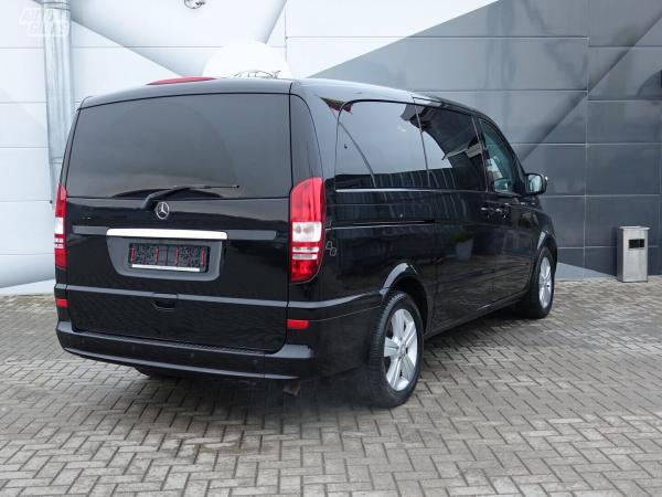 Black Mercedes-Benz Viano 2011 in Ramuciai, with an engine capacity of 2.10 L and mileage of 287 thousand km for 11950 €, photo 9 on AUTOMOTO.COM.LV