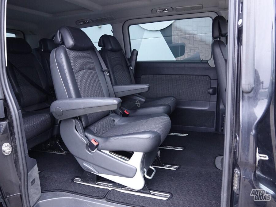 Black Mercedes-Benz Viano 2011 in Ramuciai, with an engine capacity of 2.10 L and mileage of 287 thousand km for 11950 €, photo 17 on AUTOMOTO.COM.LV