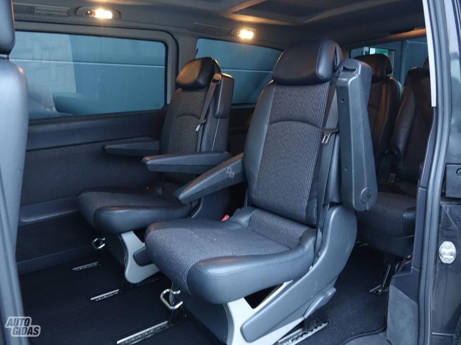Black Mercedes-Benz Viano 2011 in Ramuciai, with an engine capacity of 2.10 L and mileage of 287 thousand km for 11950 €, photo 18 on AUTOMOTO.COM.LV