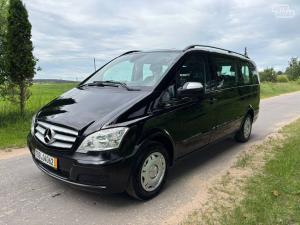 Melns Mercedes-Benz Viano 2011 Varėna, ar dzinēja tilpumu 2.20 L un nobraukumu 340 tūkst. km par 9450 €, foto  vietnē AUTOMOTO.COM.LV