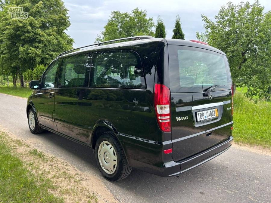 Melns Mercedes-Benz Viano 2011 Varėna, ar dzinēja tilpumu 2.20 L un nobraukumu 340 tūkst. km par 9450 €, foto 4 vietnē AUTOMOTO.COM.LV