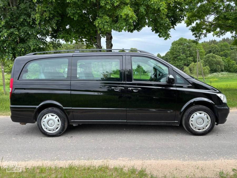 Melns Mercedes-Benz Viano 2011 Varėna, ar dzinēja tilpumu 2.20 L un nobraukumu 340 tūkst. km par 9450 €, foto 6 vietnē AUTOMOTO.COM.LV