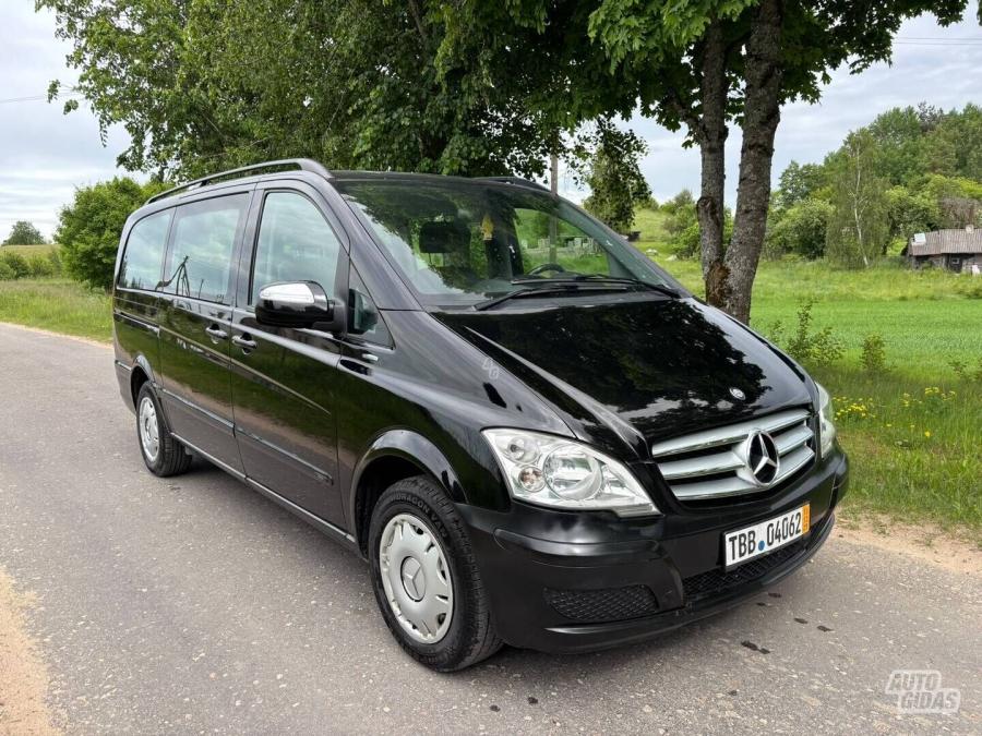 Melns Mercedes-Benz Viano 2011 Varėna, ar dzinēja tilpumu 2.20 L un nobraukumu 340 tūkst. km par 9450 €, foto 7 vietnē AUTOMOTO.COM.LV