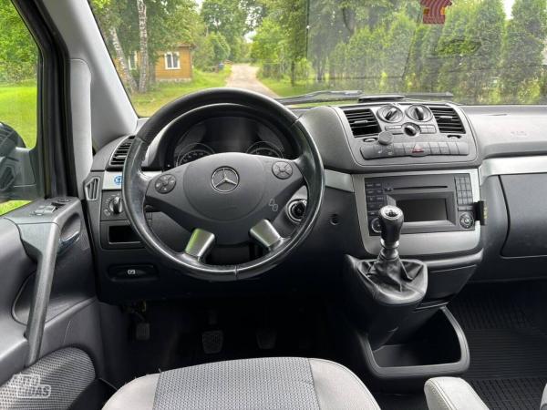 Melns Mercedes-Benz Viano 2011 Varėna, ar dzinēja tilpumu 2.20 L un nobraukumu 340 tūkst. km par 9450 €, foto 9 vietnē AUTOMOTO.COM.LV