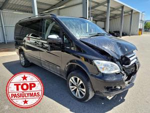 Melns Mercedes-Benz Viano 2011 Viļņa, ar dzinēja tilpumu 2.14 L un nobraukumu 224 tūkst. km par 8900 €, foto  vietnē AUTOMOTO.COM.LV