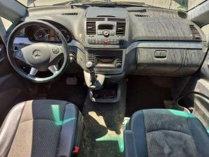 Melns Mercedes-Benz Viano 2011 Viļņa, ar dzinēja tilpumu 2.14 L un nobraukumu 224 tūkst. km par 8900 €, foto 7 vietnē AUTOMOTO.COM.LV