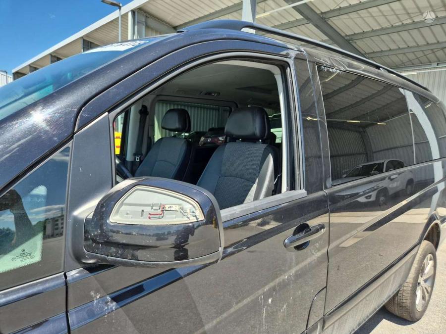 Melns Mercedes-Benz Viano 2011 Viļņa, ar dzinēja tilpumu 2.14 L un nobraukumu 224 tūkst. km par 8900 €, foto 14 vietnē AUTOMOTO.COM.LV