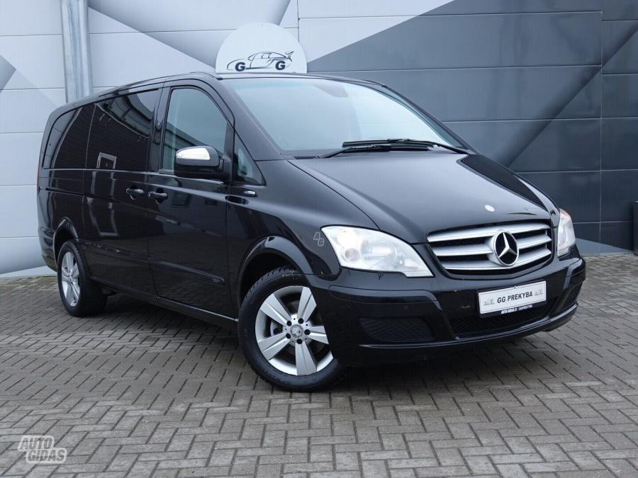 Melns Mercedes-Benz Viano 2011 Ramučiai, ar dzinēja tilpumu 2.10 L un nobraukumu 287 tūkst. km par 10450 €, foto 1 vietnē AUTOMOTO.COM.LV