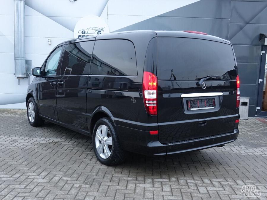 Melns Mercedes-Benz Viano 2011 Ramučiai, ar dzinēja tilpumu 2.10 L un nobraukumu 287 tūkst. km par 10450 €, foto 7 vietnē AUTOMOTO.COM.LV