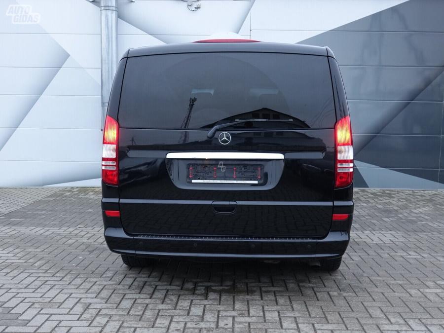 Melns Mercedes-Benz Viano 2011 Ramučiai, ar dzinēja tilpumu 2.10 L un nobraukumu 287 tūkst. km par 10450 €, foto 8 vietnē AUTOMOTO.COM.LV