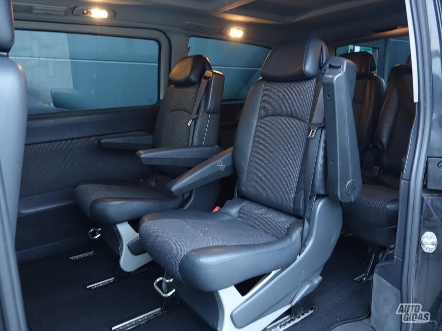 Melns Mercedes-Benz Viano 2011 Ramučiai, ar dzinēja tilpumu 2.10 L un nobraukumu 287 tūkst. km par 10450 €, foto 15 vietnē AUTOMOTO.COM.LV
