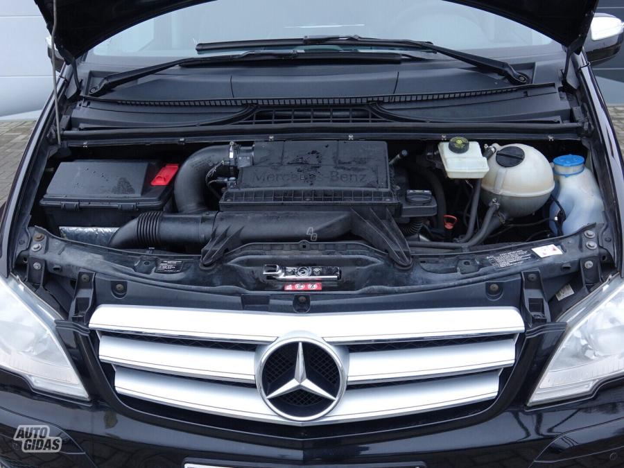 Melns Mercedes-Benz Viano 2011 Ramučiai, ar dzinēja tilpumu 2.10 L un nobraukumu 287 tūkst. km par 10450 €, foto 19 vietnē AUTOMOTO.COM.LV