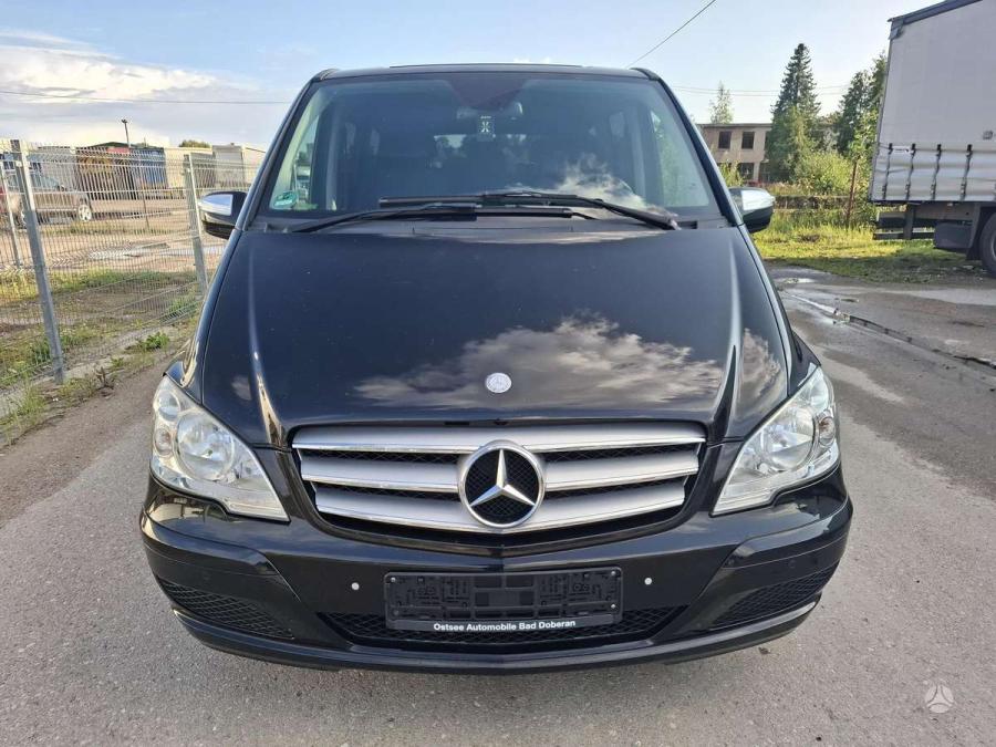 Melns Mercedes-Benz Viano 2011 Prienai, ar dzinēja tilpumu 2.10 L un nobraukumu 303 tūkst. km par 9900 €, foto 7 vietnē AUTOMOTO.COM.LV