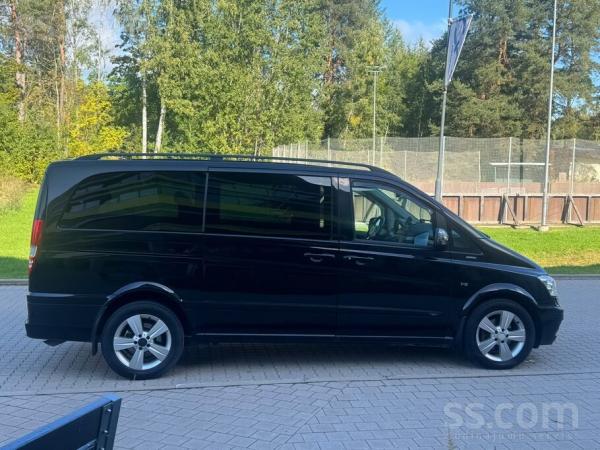 Mercedes-Benz Viano 2011 Rīga vietnē Melns Mercedes-Benz Viano 2011 Rīga, ar dzinēja tilpumu 3.00 L un nobraukumu 380 tūkst. km par 10900 €, foto 4 vietnē AUTOMOTO.COM.LV