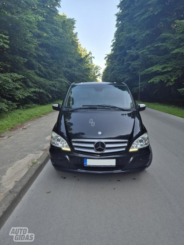 Melns Mercedes-Benz Viano 2011 Alīta, ar dzinēja tilpumu 2.10 L un nobraukumu 26 tūkst. km par 8900 €, foto 5 vietnē AUTOMOTO.COM.LV