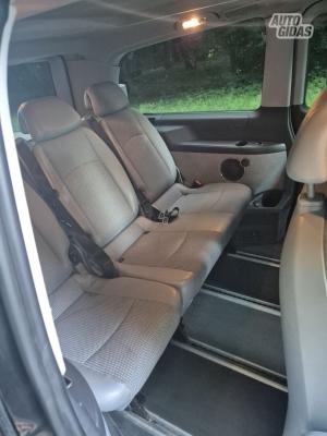 Black Mercedes-Benz Viano 2011 in Alytus, with an engine capacity of 2.10 L and mileage of 26 thousand km for 8900 €, photo 11 on AUTOMOTO.COM.LV