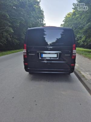 Black Mercedes-Benz Viano 2011 in Alytus, with an engine capacity of 2.10 L and mileage of 26 thousand km for 8900 €, photo 13 on AUTOMOTO.COM.LV