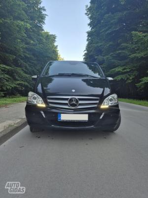 Black Mercedes-Benz Viano 2011 in Alytus, with an engine capacity of 2.10 L and mileage of 26 thousand km for 8900 €, photo 16 on AUTOMOTO.COM.LV