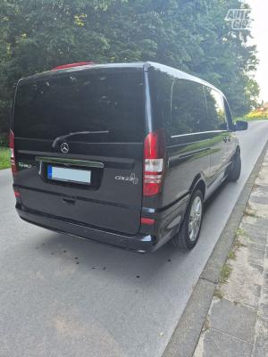 Black Mercedes-Benz Viano 2011 in Alytus, with an engine capacity of 2.10 L and mileage of 26 thousand km for 8900 €, photo 17 on AUTOMOTO.COM.LV