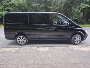 Black Mercedes-Benz Viano 2011 in Alytus, with an engine capacity of 2.10 L and mileage of 26 thousand km for 8900 €, photo 18 on AUTOMOTO.COM.LV