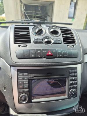 Black Mercedes-Benz Viano 2011 in Alytus, with an engine capacity of 2.10 L and mileage of 26 thousand km for 8900 €, photo 26 on AUTOMOTO.COM.LV