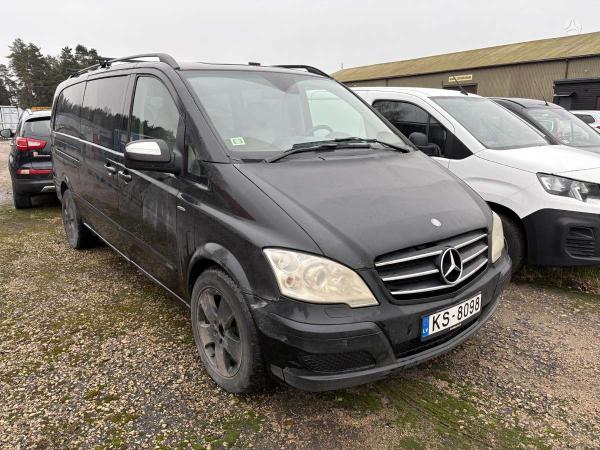 Melns Mercedes-Benz Viano 2012 Rīga, ar dzinēja tilpumu 2.99 L un nobraukumu 416 tūkst. km par 7290 €, foto 2 vietnē AUTOMOTO.COM.LV