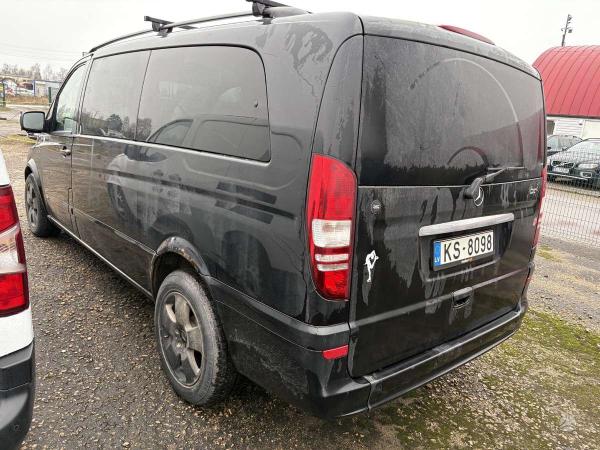 Melns Mercedes-Benz Viano 2012 Rīga, ar dzinēja tilpumu 2.99 L un nobraukumu 416 tūkst. km par 7290 €, foto 4 vietnē AUTOMOTO.COM.LV