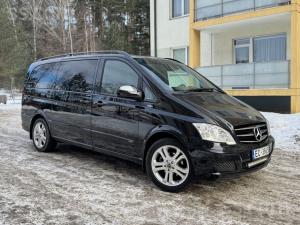 Melns Mercedes-Benz Viano 2012 Rīga, ar dzinēja tilpumu 3.00 L un nobraukumu 382 tūkst. km par 17750 €, foto  vietnē AUTOMOTO.COM.LV