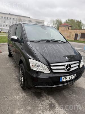 Черный Мерседес Виано 2012 в Рига, объемом двигателя 2.20 л и пробегом 280 тыс. км за 14900 €, фото 4 на AUTOMOTO.COM.LV