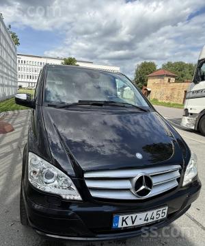 Melns Mercedes-Benz Viano 2012 Rīga, ar dzinēja tilpumu 2.20 L un nobraukumu 282 tūkst. km par 13800 €, foto 3 vietnē AUTOMOTO.COM.LV