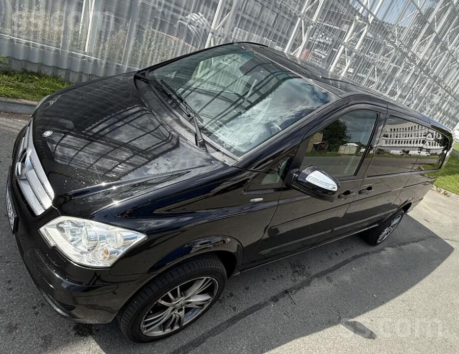 Melns Mercedes-Benz Viano 2012 Rīga, ar dzinēja tilpumu 2.20 L un nobraukumu 282 tūkst. km par 13800 €, foto 5 vietnē AUTOMOTO.COM.LV