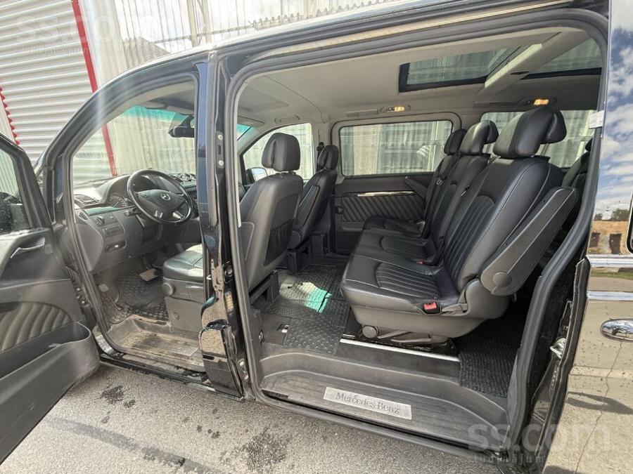 Melns Mercedes-Benz Viano 2012 Rīga, ar dzinēja tilpumu 2.20 L un nobraukumu 282 tūkst. km par 13800 €, foto 7 vietnē AUTOMOTO.COM.LV