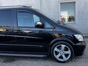 Black Mercedes-Benz Viano 2012 in Daugavpils, with an engine capacity of 3.00 L and mileage of 0 thousand km for 20500 €, photo 8 on AUTOMOTO.COM.LV