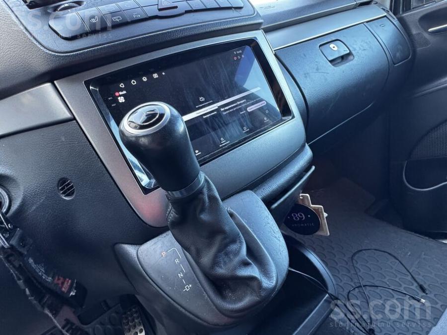 Black Mercedes-Benz Viano 2012 in Daugavpils, with an engine capacity of 3.00 L and mileage of 0 thousand km for 20500 €, photo 22 on AUTOMOTO.COM.LV