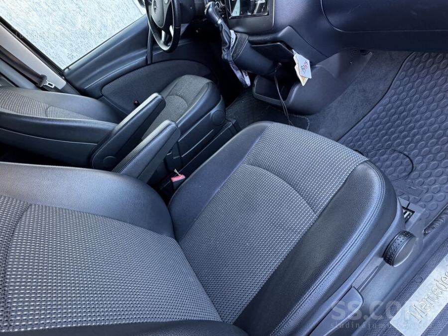 Black Mercedes-Benz Viano 2012 in Daugavpils, with an engine capacity of 3.00 L and mileage of 0 thousand km for 20500 €, photo 25 on AUTOMOTO.COM.LV