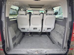 Melns Mercedes-Benz Viano 2014 Rīga, ar dzinēja tilpumu 2.20 L un nobraukumu 298 tūkst. km par 14990 €, foto 21 vietnē AUTOMOTO.COM.LV