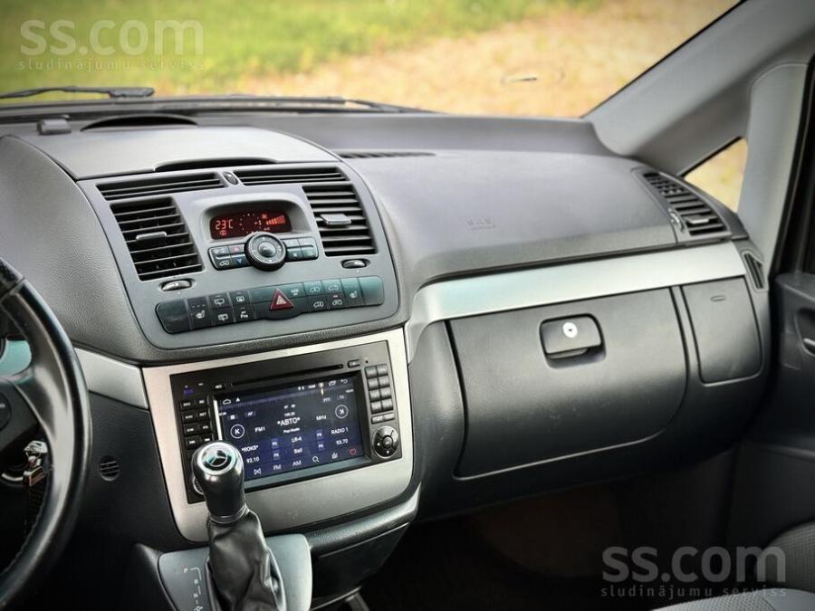 Melns Mercedes-Benz Viano 2014 Rīga, ar dzinēja tilpumu 2.20 L un nobraukumu 298 tūkst. km par 14990 €, foto 17 vietnē AUTOMOTO.COM.LV