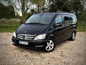 Black Mercedes-Benz Viano 2014 in Riga, with an engine capacity of 2.20 L and mileage of 298 thousand km for 14750 €, photo  on AUTOMOTO.COM.LV