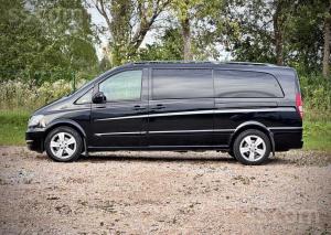 Black Mercedes-Benz Viano 2014 in Riga, with an engine capacity of 2.20 L and mileage of 298 thousand km for 14750 €, photo 3 on AUTOMOTO.COM.LV
